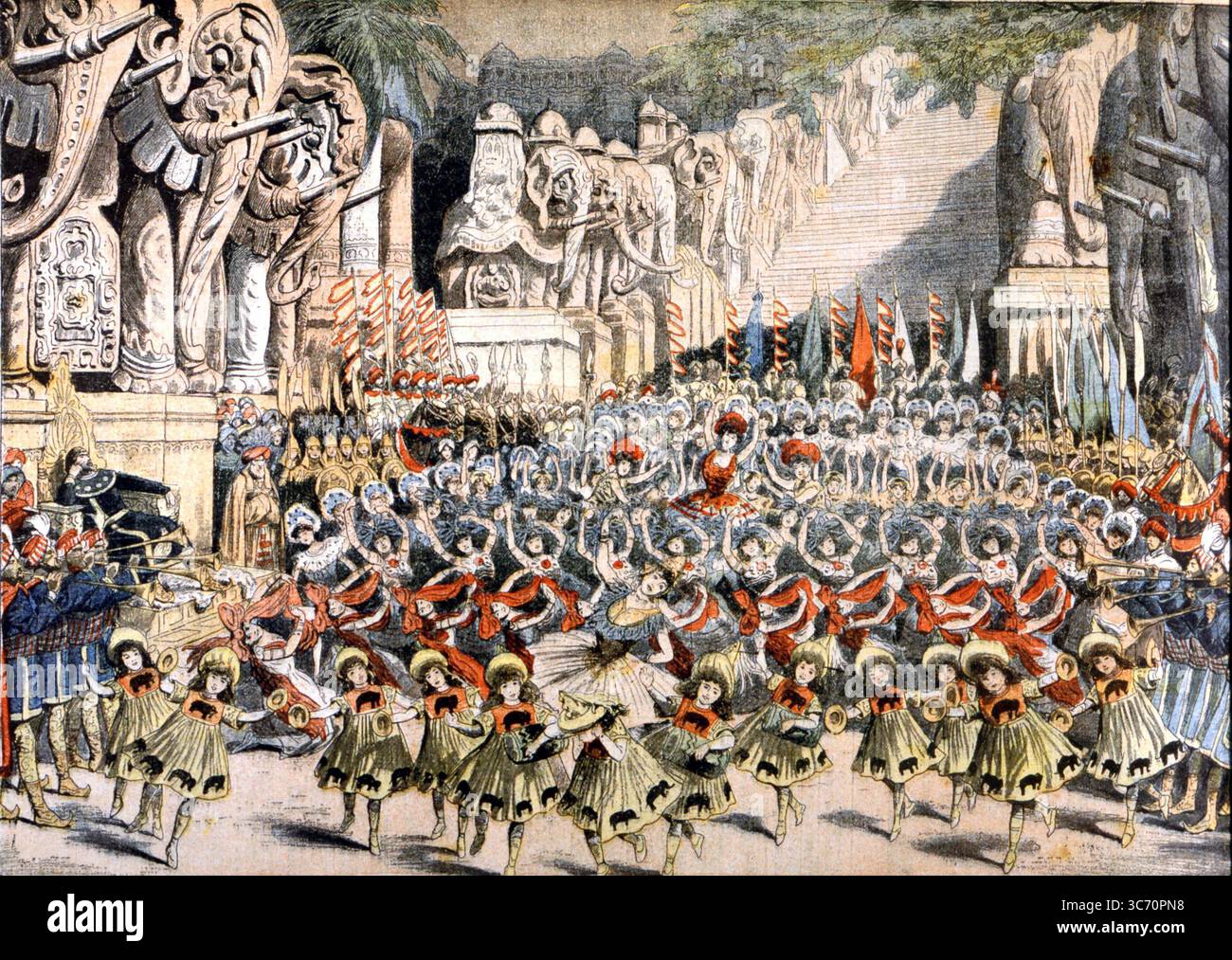 Le Petit Journal 1902-1904. Chatelet Theatre. The Great Ballet ...