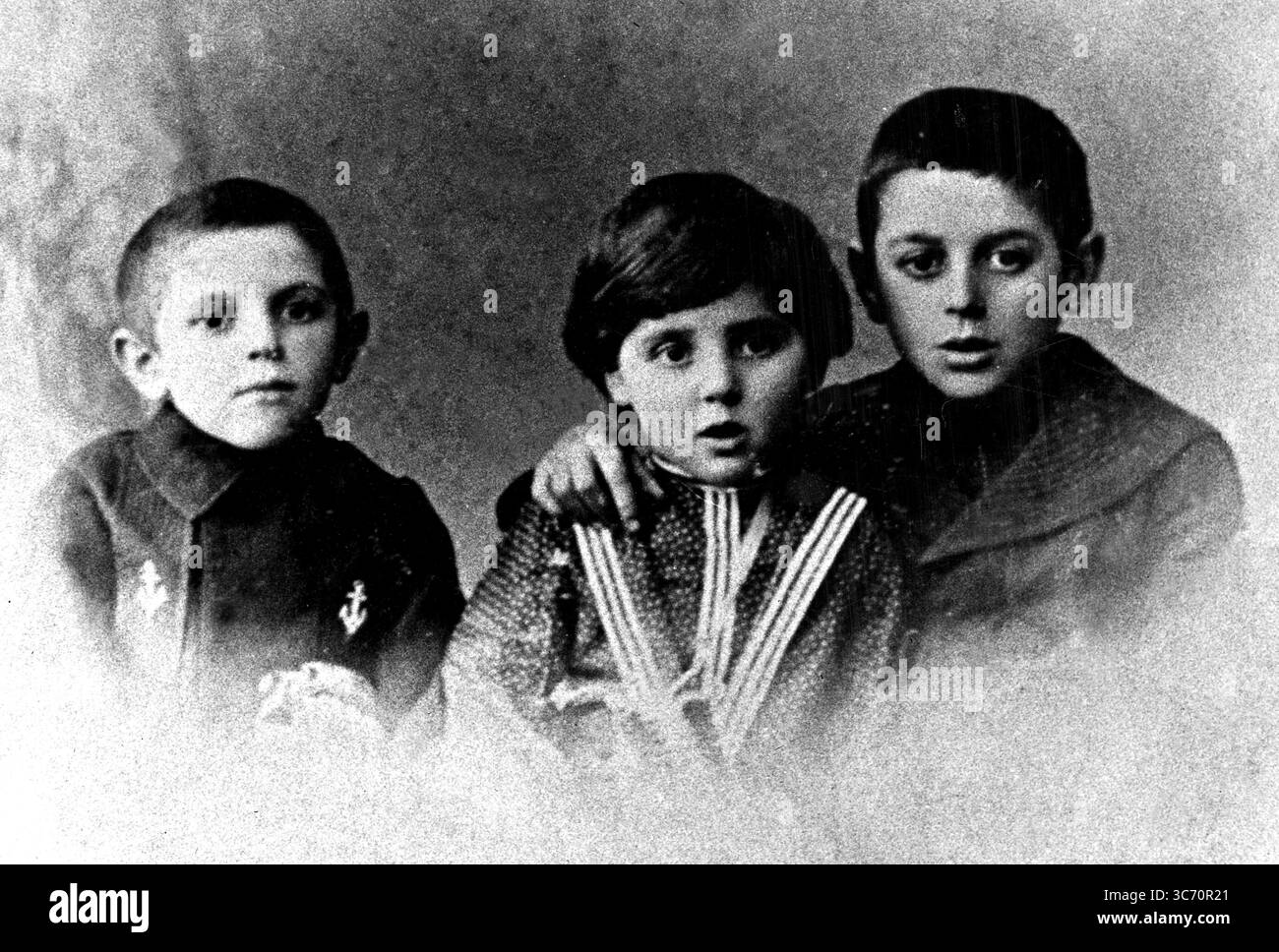 The Alleluieva family in 1906. Feodor, Paul and Nadezhda (Nadia) who ...