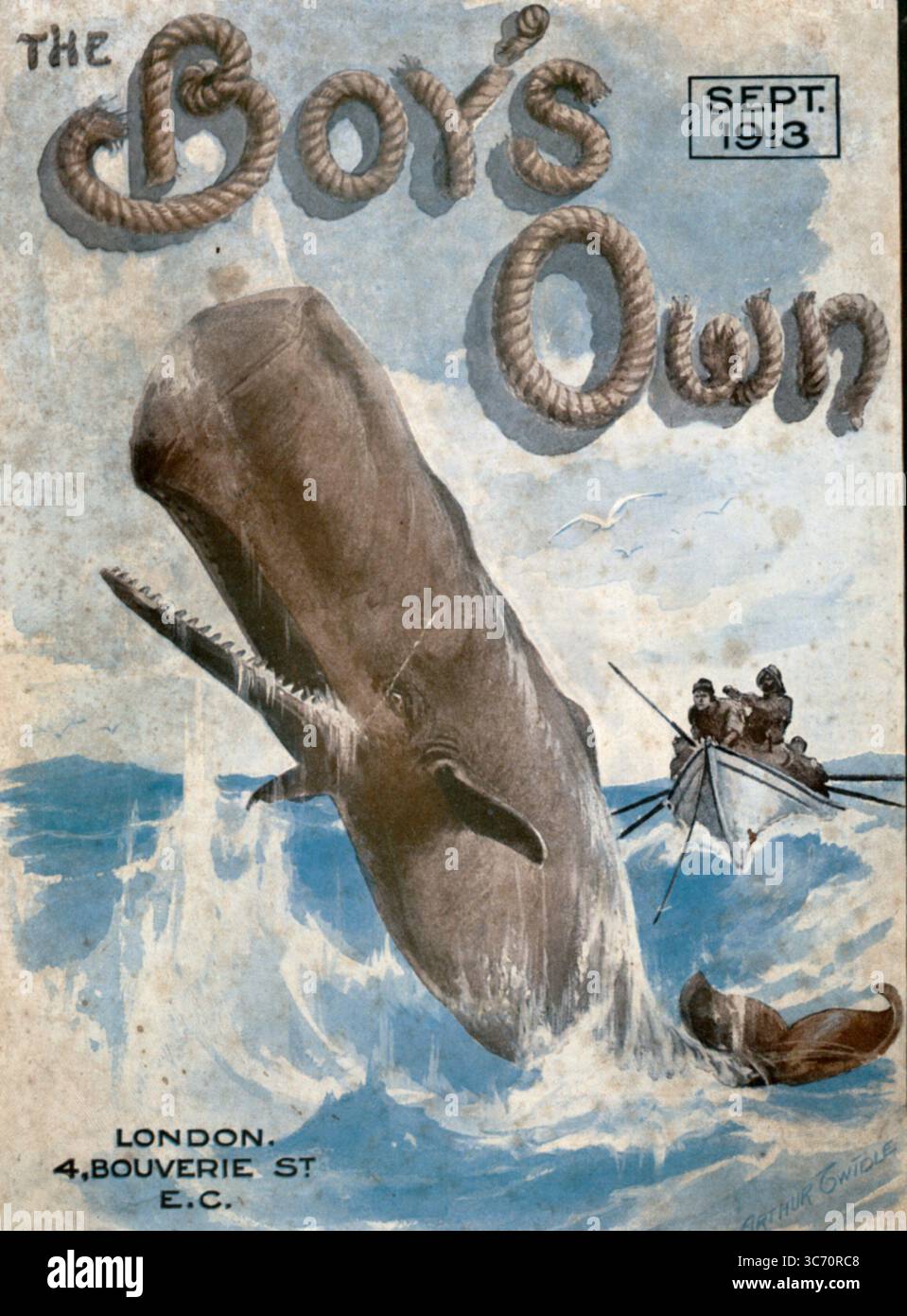 The Boys Own Paper 1913 Stock Photo - Alamy