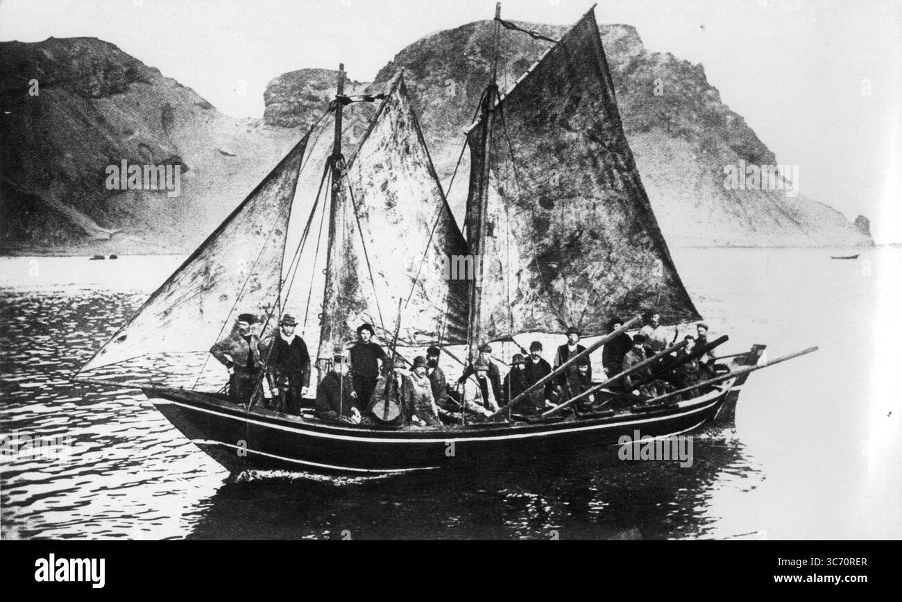 Fishing customs Black and White Stock Photos & Images - Alamy