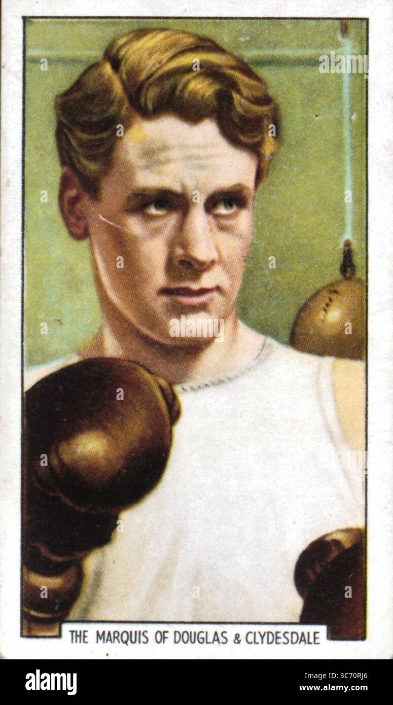 THE MARQUIS OF DOUGLAS AND CLYDESDALE The name of the "Boxing Marquis ...