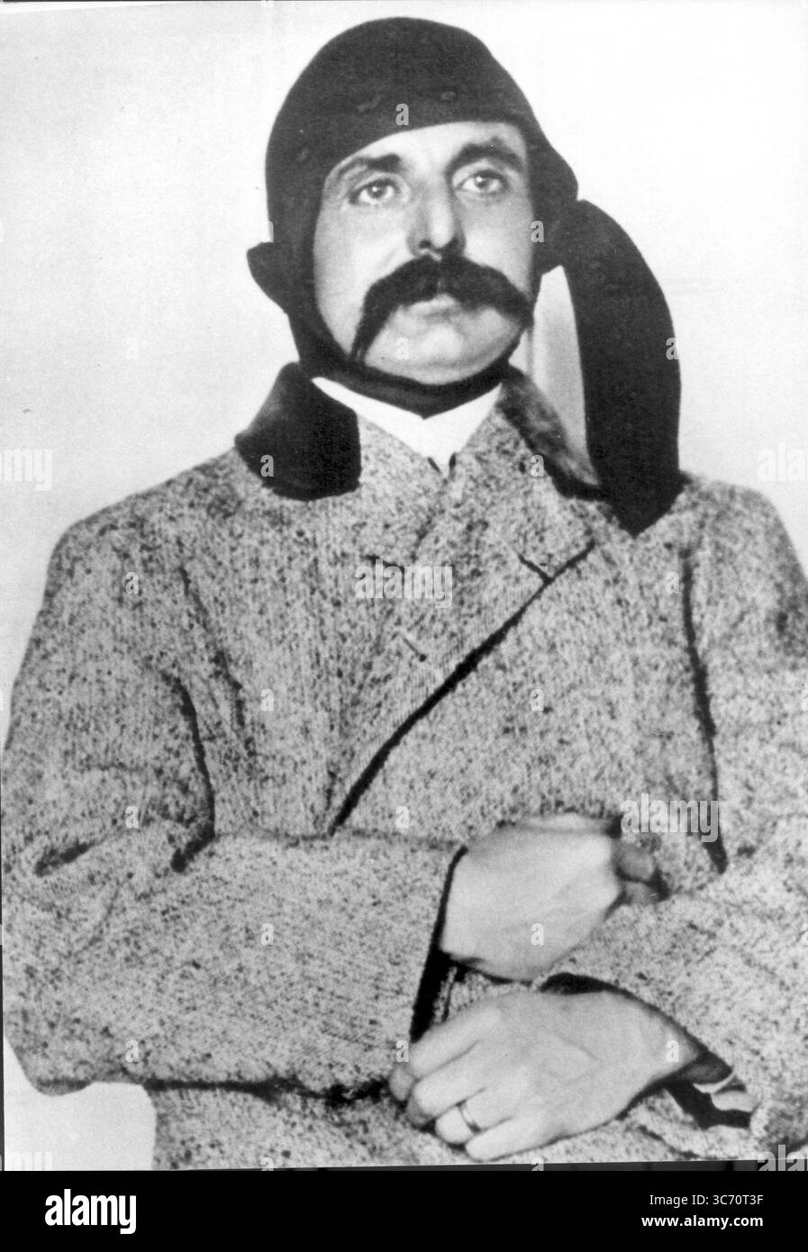 Bleriot, the first man to fly a plane successfully over sea. He crossed ...