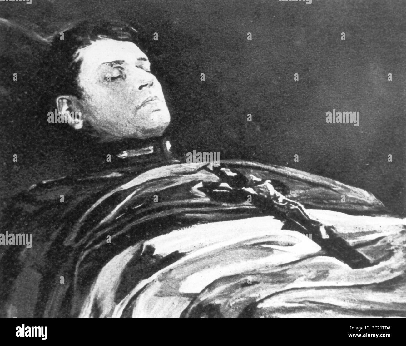 Death of general michael collins Black and White Stock Photos & Images ...