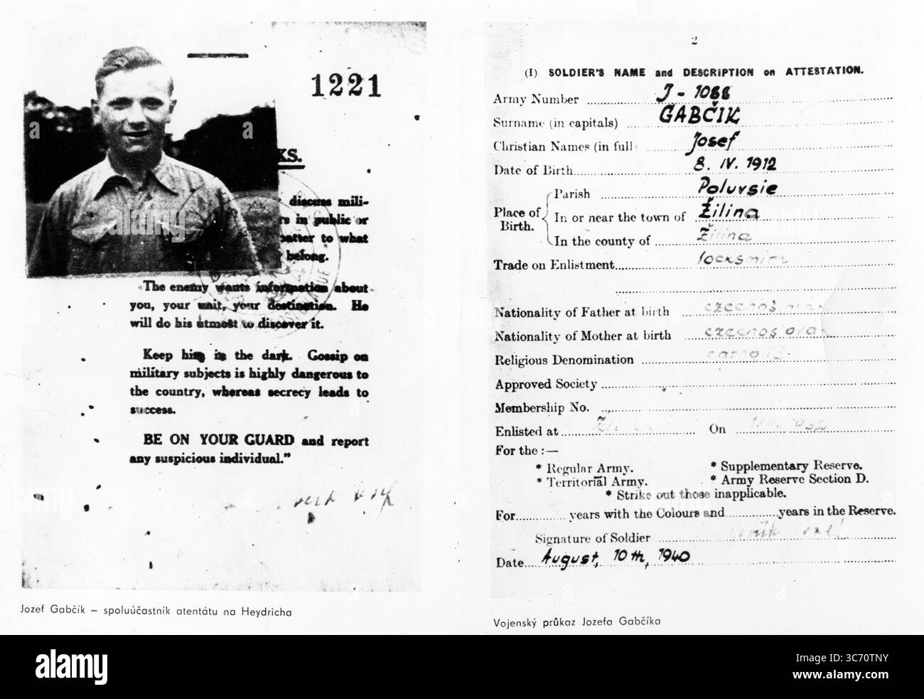 Bohemia 1942 Black and White Stock Photos & Images - Alamy