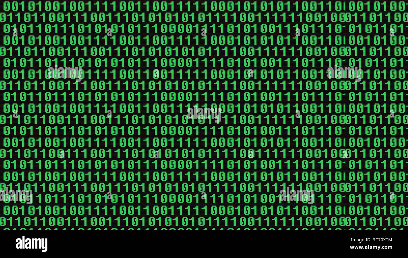 Background wallpaper. A series of ones and zeros in a computer style ...