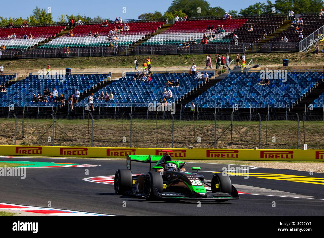 28 BENAVIDES Brad (usa), AIX Racing, Dallara F3 2025, action during the ...