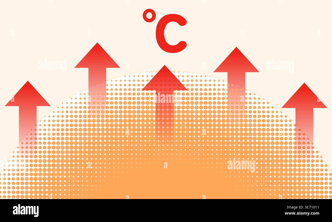 Change of temperatures Stock Vector Images - Alamy