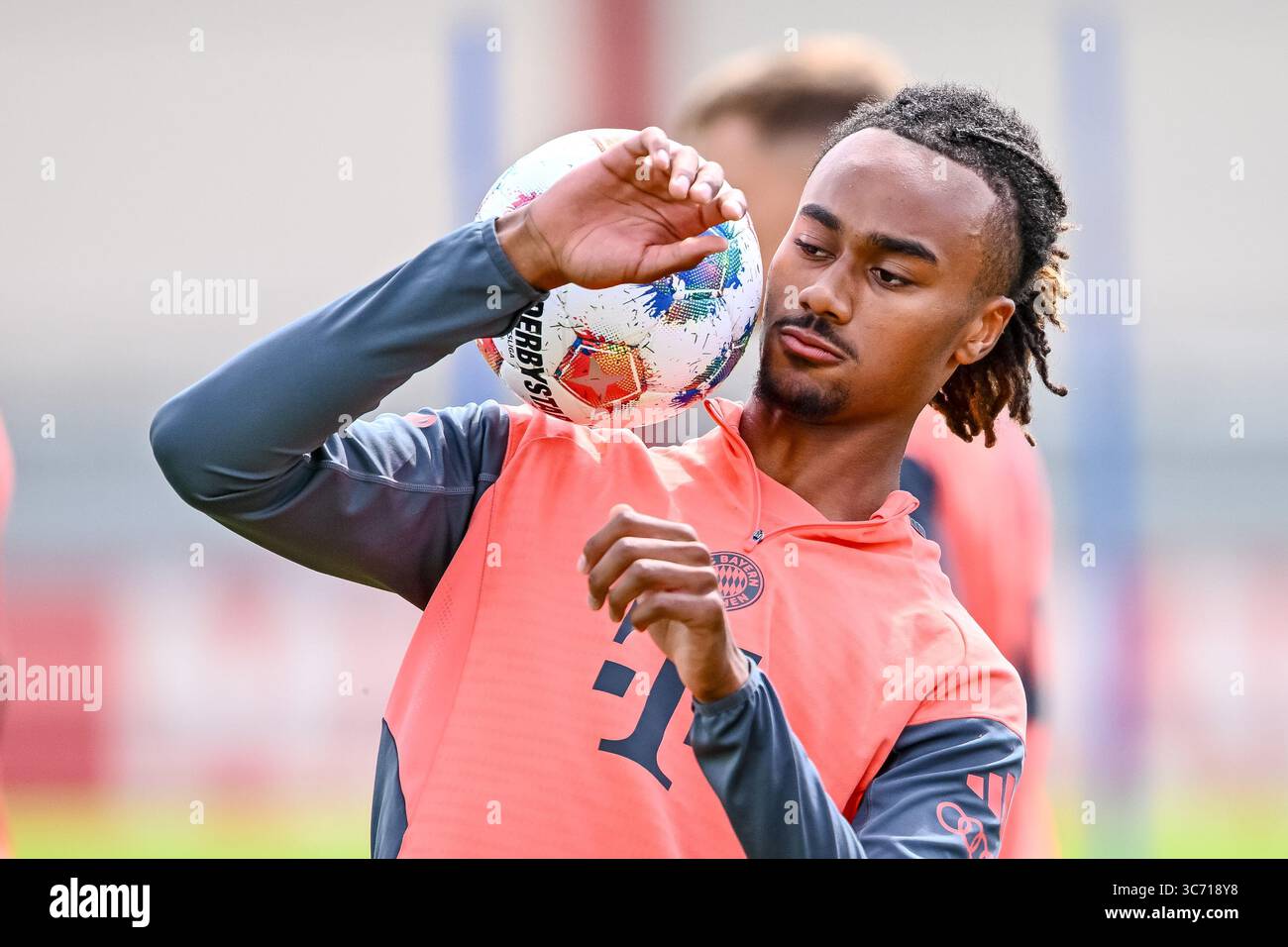 31 July 2025, Bavaria, Munich: Soccer: Bundesliga, training kick-off FC ...