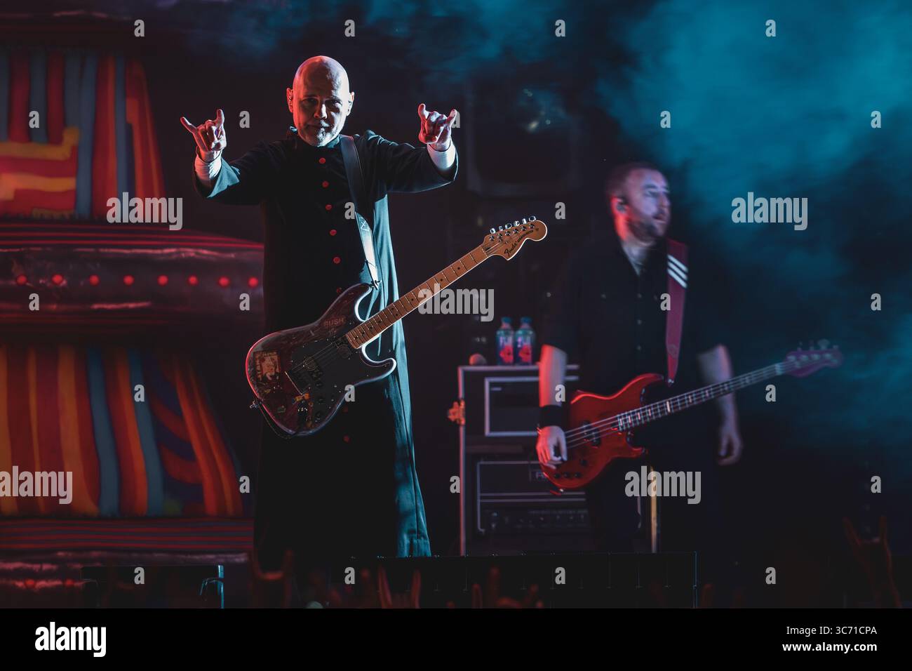 ITALY, TORINO, JUNE 17TH 2025: Billy Corgan (L) and Jack Bates (R ...