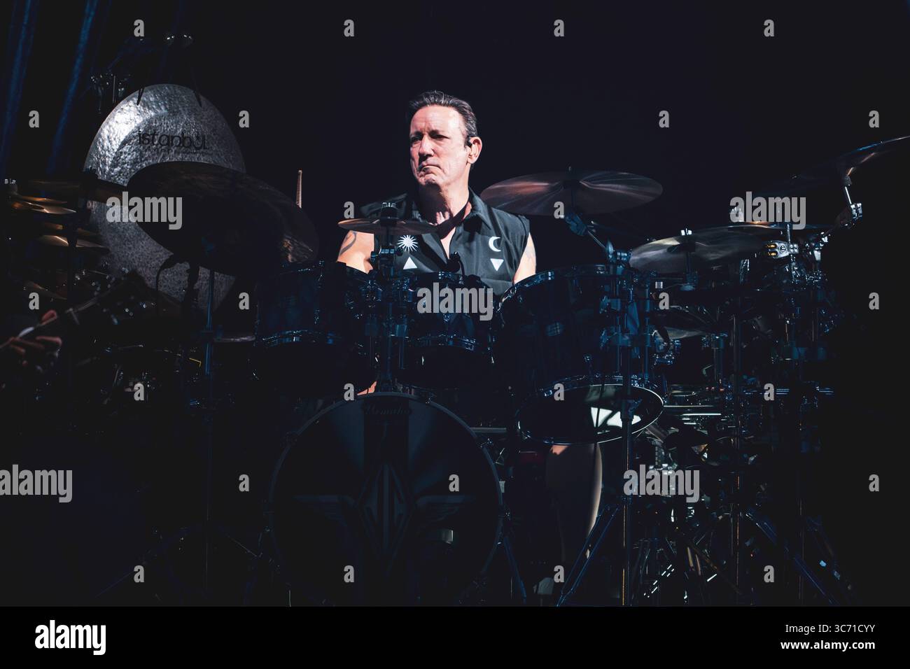 ITALY, MILANO, JUNE 17TH 2025: Jimmy Chamberlin, drummer of the ...