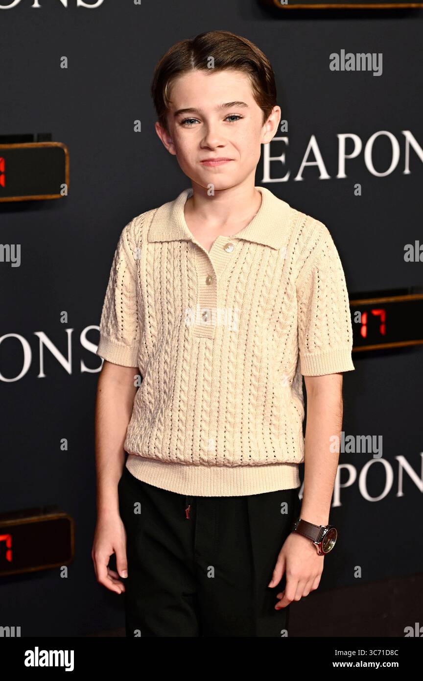 Cary Christopher bei der Weltpremiere des Kinofilms Weapons im United ...