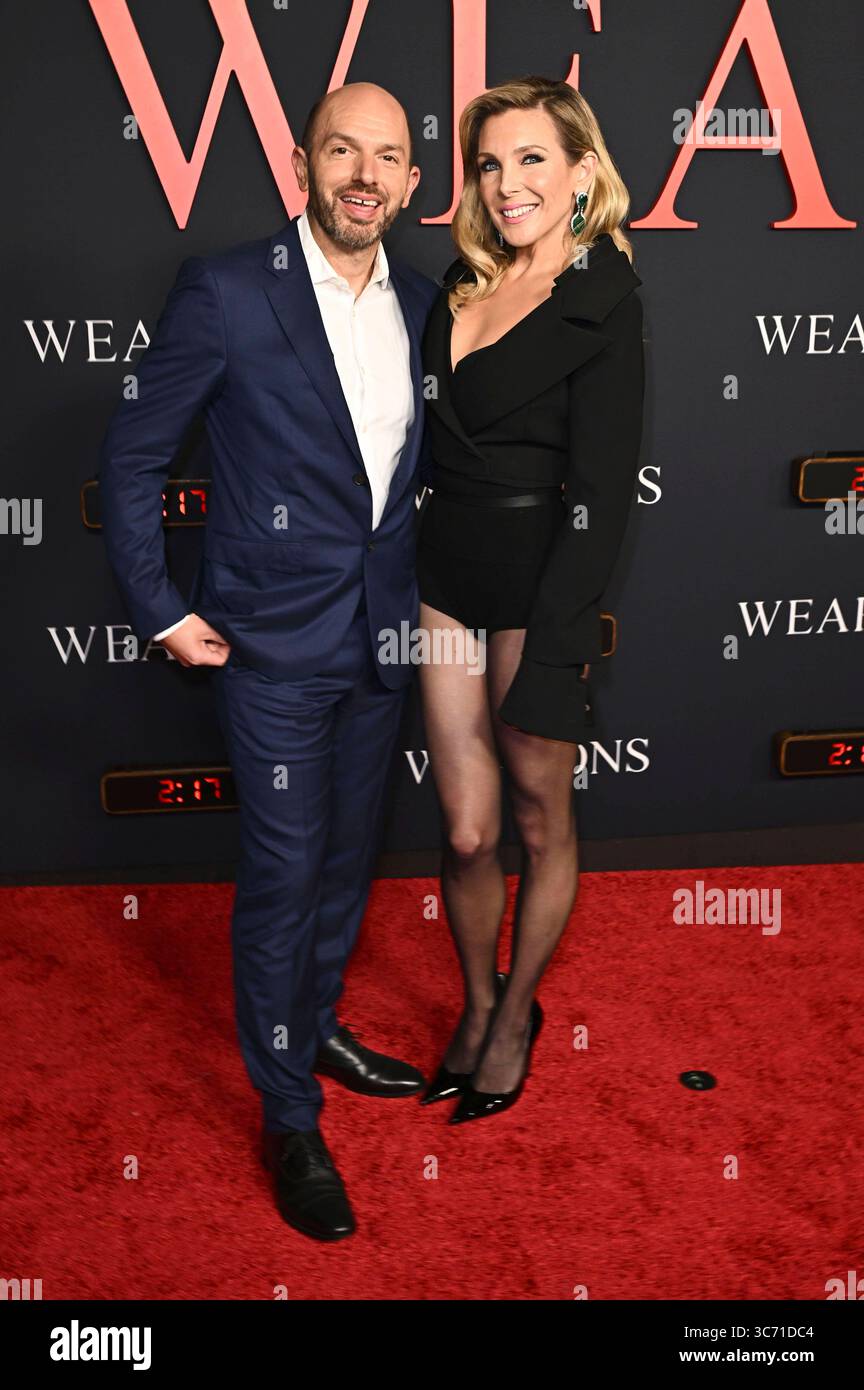 Paul Scheer mit Ehefrau June Diane Raphael bei der Weltpremiere des ...