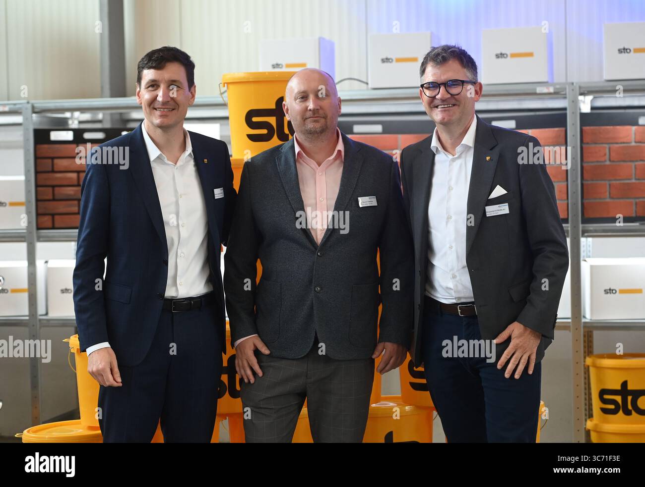 Opening ceremony of the new production hall of the manufacturer and ...