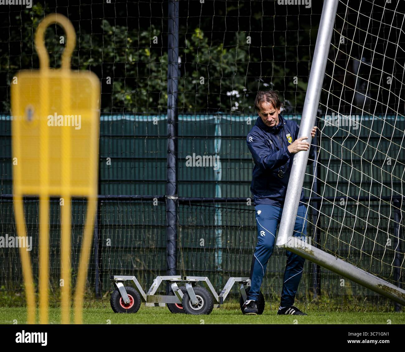 ARNHEM - Trainer Rudiger Rehm of Vitesse during a training session at ...