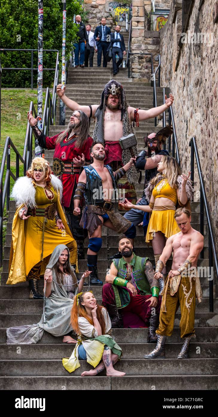 Grassmarket, Edinburgh, Scotland, UK, 1st August 2025. Edinburgh ...