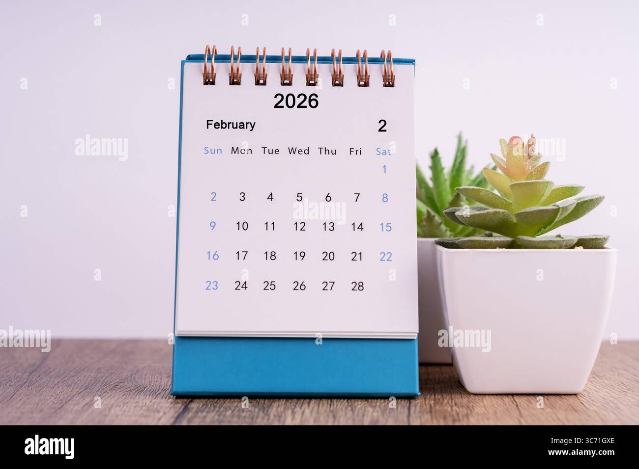 Calendar design 2026 week hi-res stock photography and images - Alamy