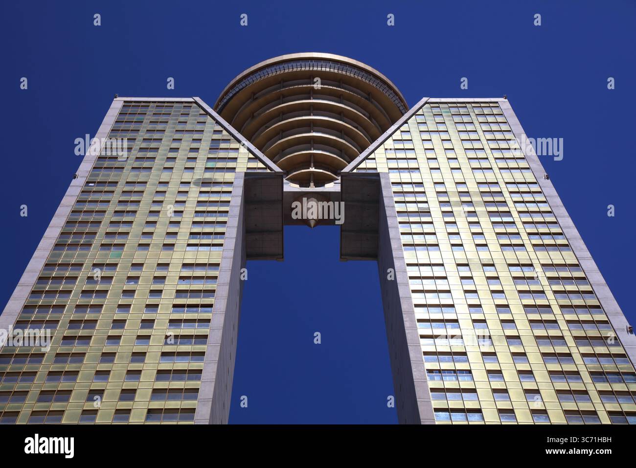 BENIDORM, SPAIN - APRIL 9, 2025: Intempo apartment building in Benidorm ...