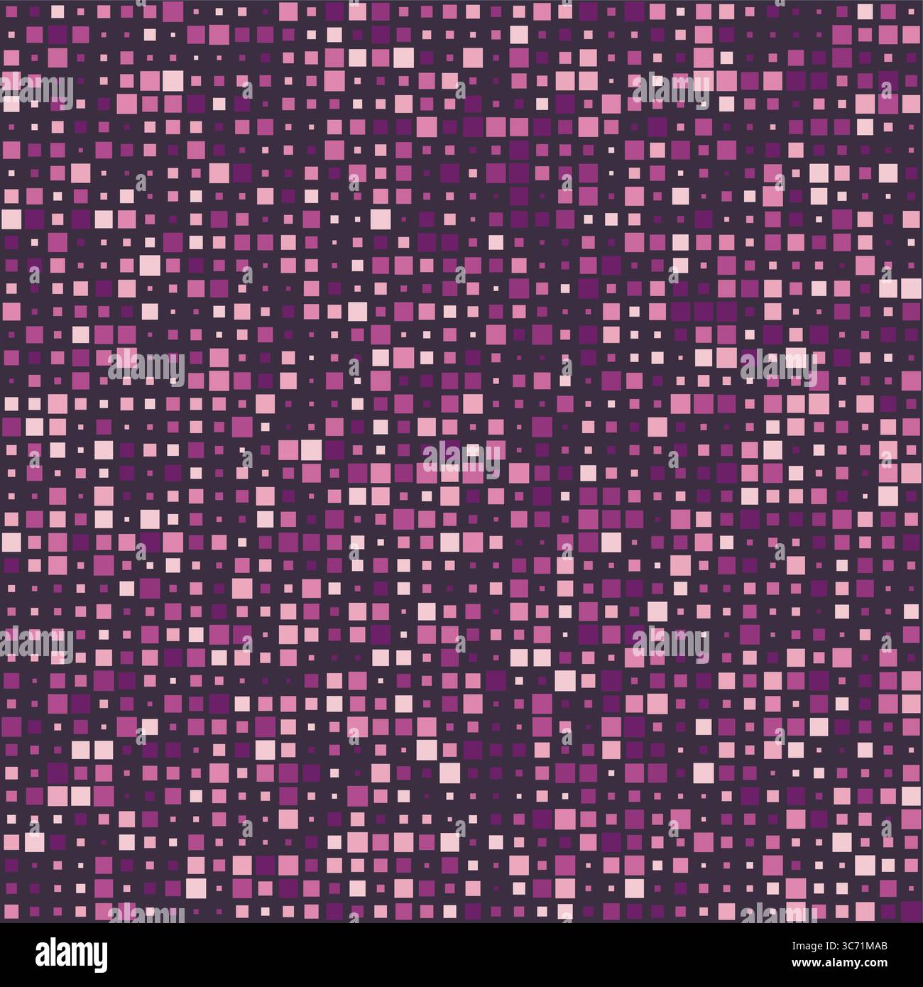 Abstract background. Squares in multiple colors. Muted shades of purple ...