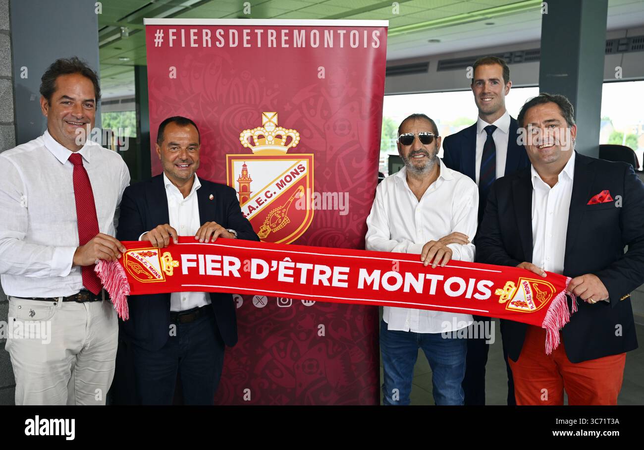 Charlie Methven (Ex-Sunderland, Charlon), Mons' new chairman Bernard ...