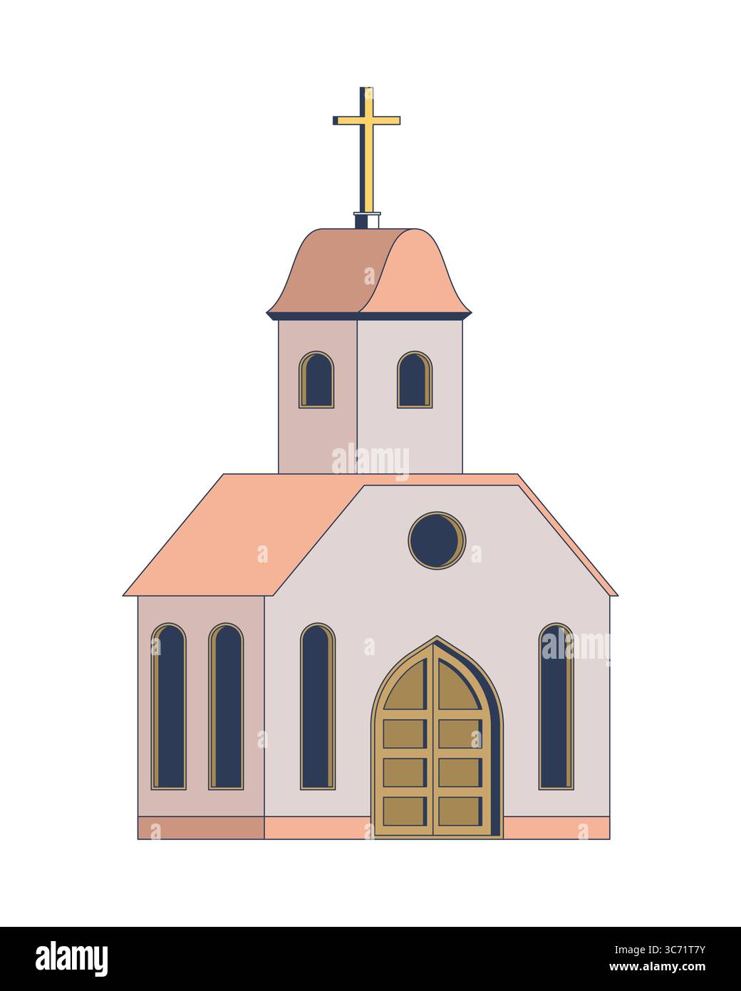 Christian place of worship Cut Out Stock Images & Pictures - Alamy