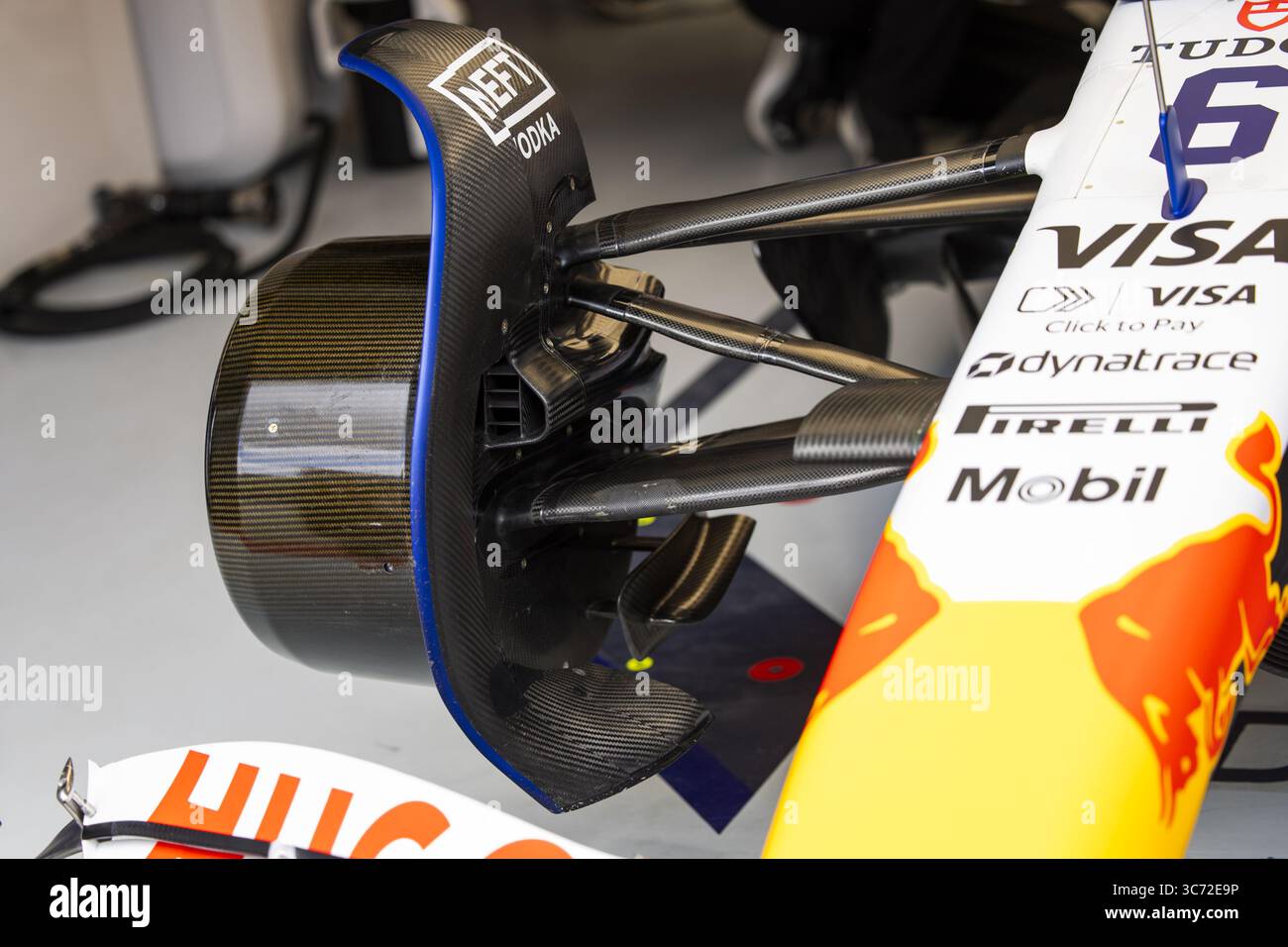 Front Corner, Visa Cash App RB F1 Team, mechanical detail during the ...