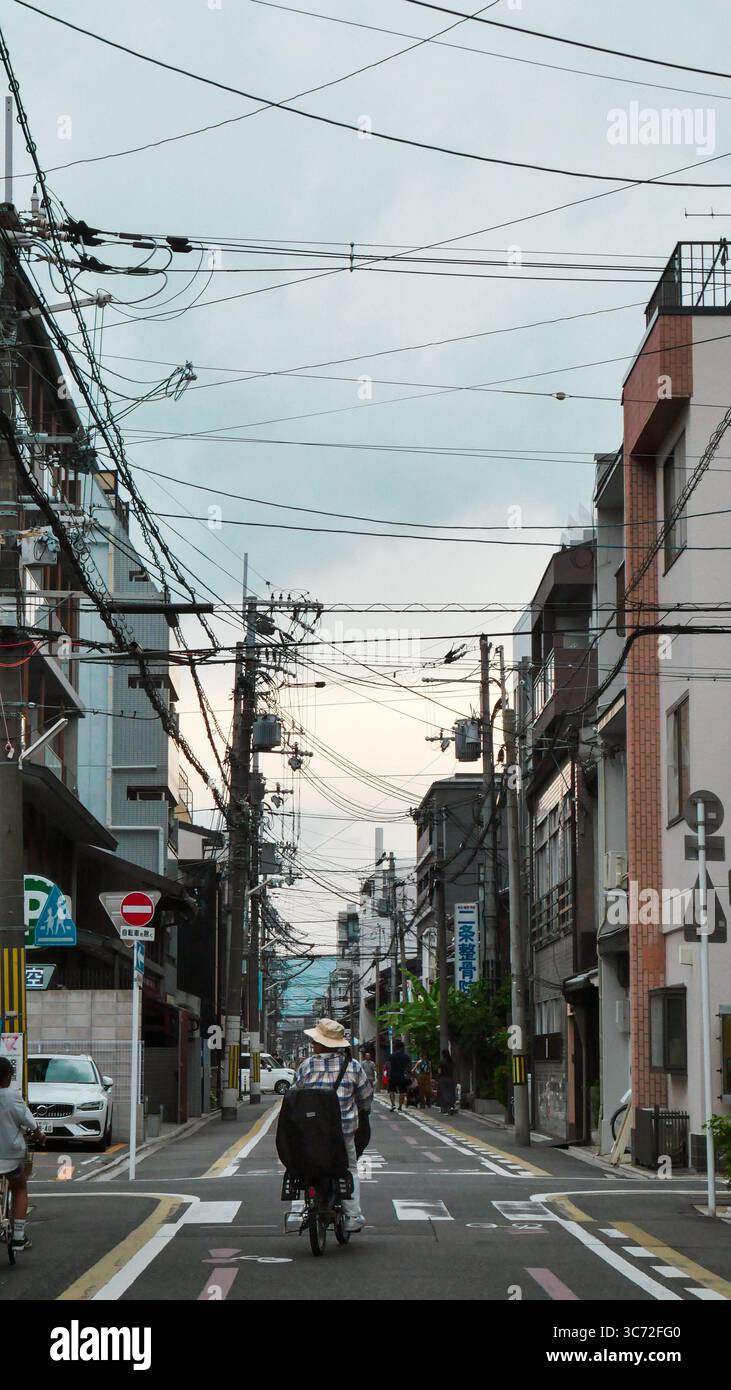 Japan residential street hi-res stock photography and images - Alamy