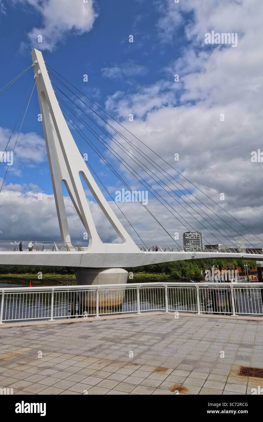 Govan Footbridge Glasgow Scotland July 2025 Stock Photo - Alamy