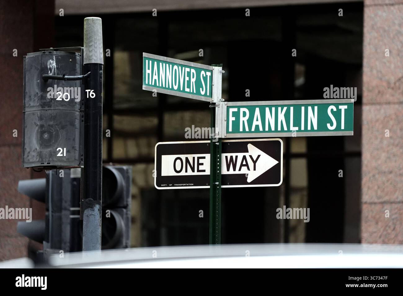 New York city street sign props on set in Glasgow as workers prepare ...