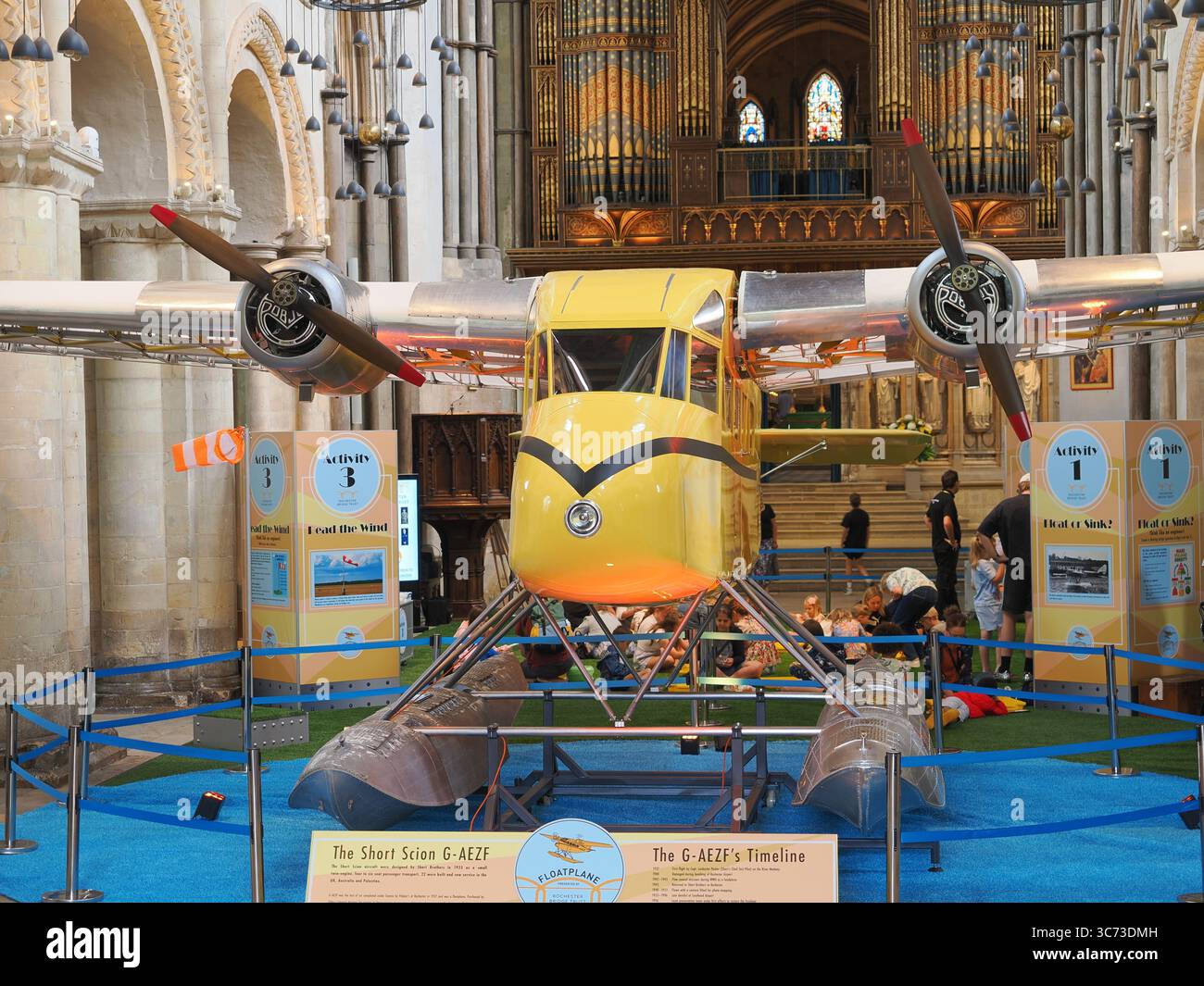 Rochester, Kent, UK. 1st Aug, 2025. A new display in Rochester ...