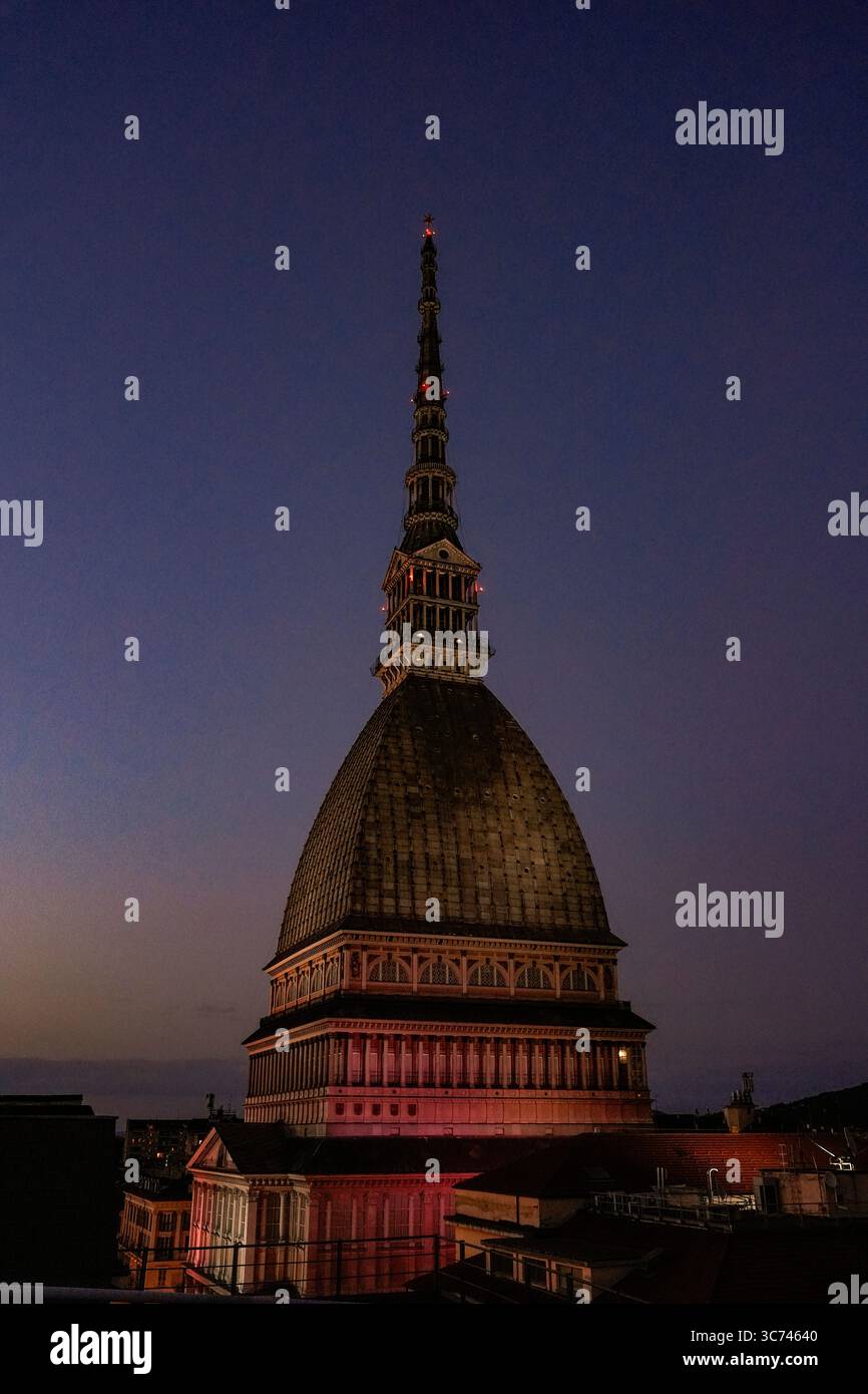 Torino, Italia. 30th July, 2025. La Mole Antonelliana è un edificio ...