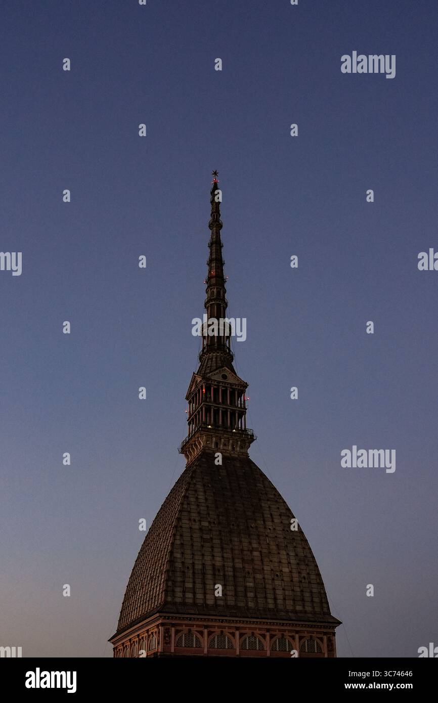 Torino, Italia. 30th July, 2025. La Mole Antonelliana è un edificio ...