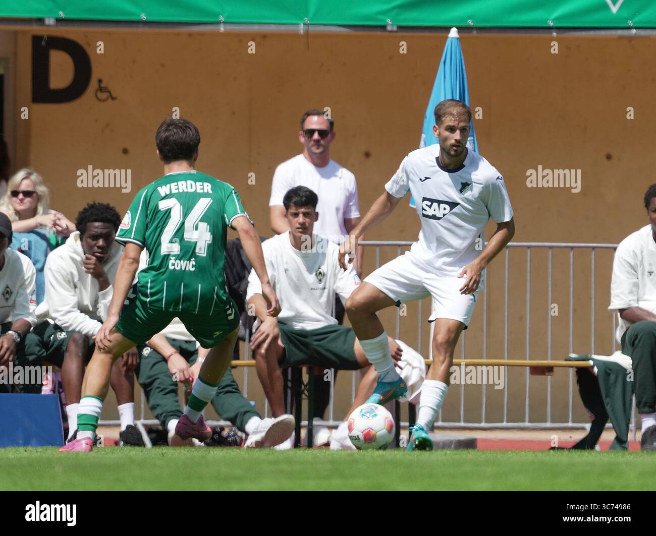 01.08.2025, Silberstadt Arena, Schwaz, friendly match Werder Bremen vs ...