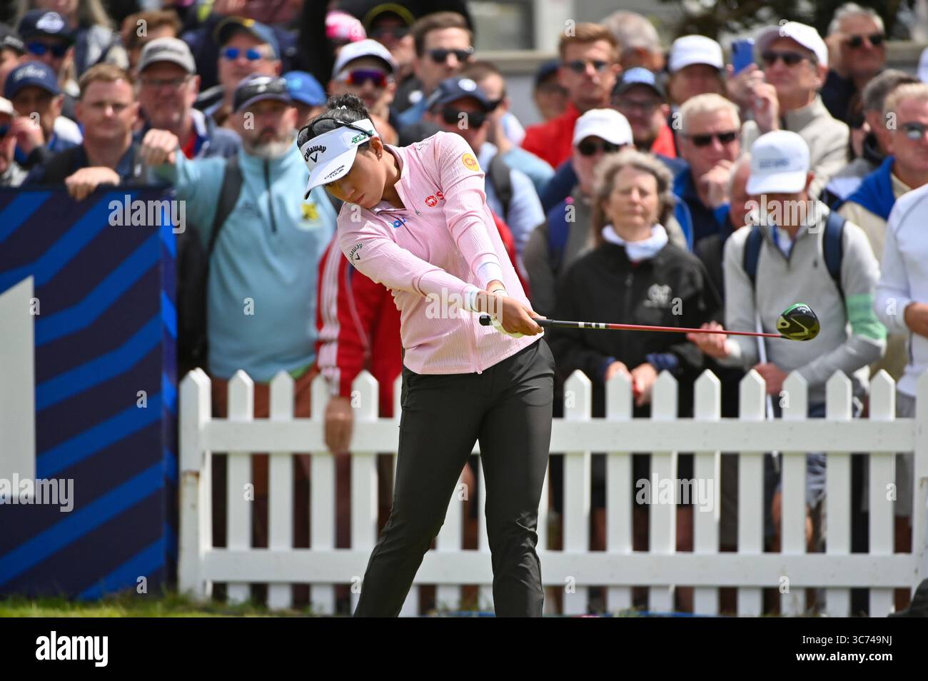 1st August 2025; Royal Porthcawl Golf Club, Porthcawl, Wales; AIG ...