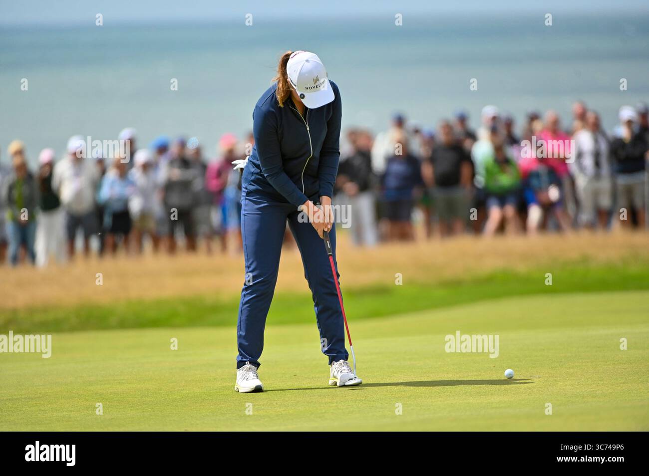 1st August 2025; Royal Porthcawl Golf Club, Porthcawl, Wales; AIG Womens Open Golf, Round 2 ...