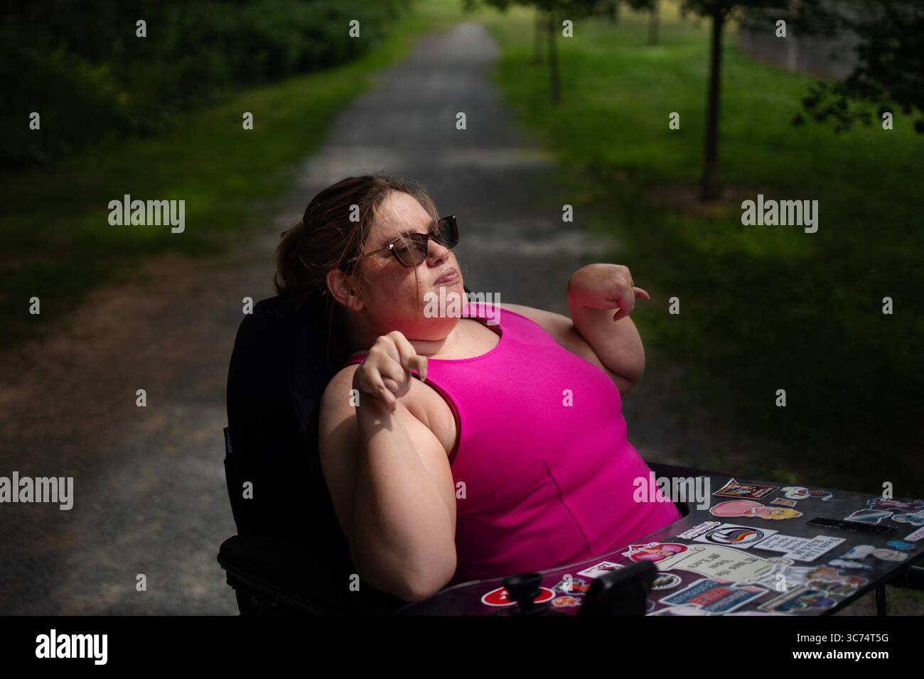 Vicky Levack, a spokeswoman for the Disability Rights Coalition who ...