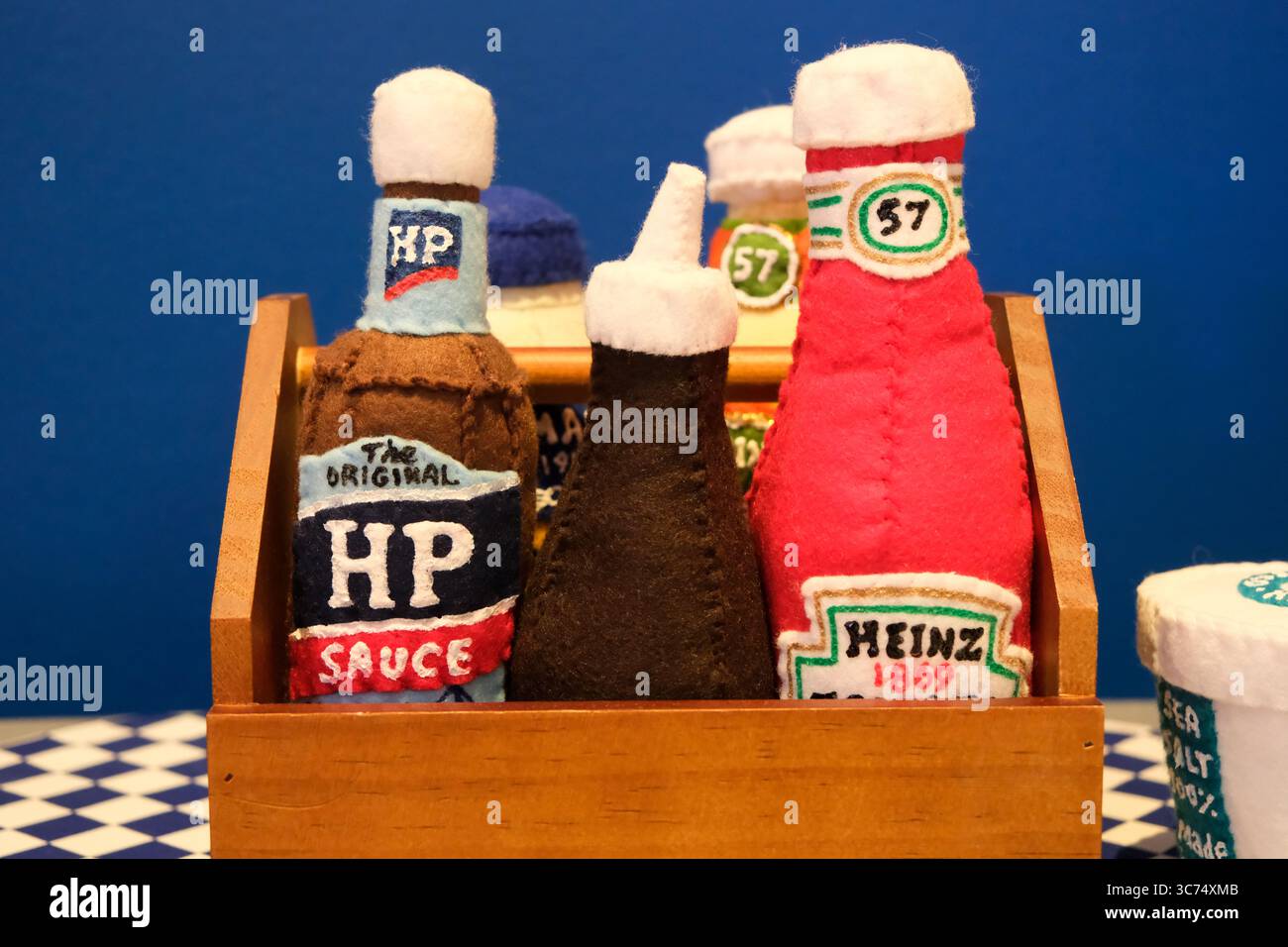 Bourdon Street, Mayfair, London, UK. 1st Aug 2025. Felt artist Lucy ...