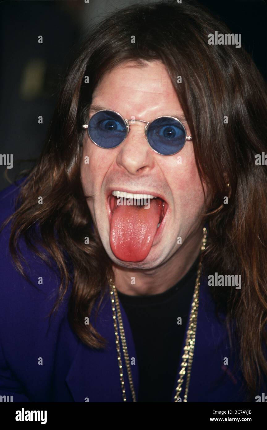 Ozzy osbourne black sabbath 1990s hi-res stock photography and images ...