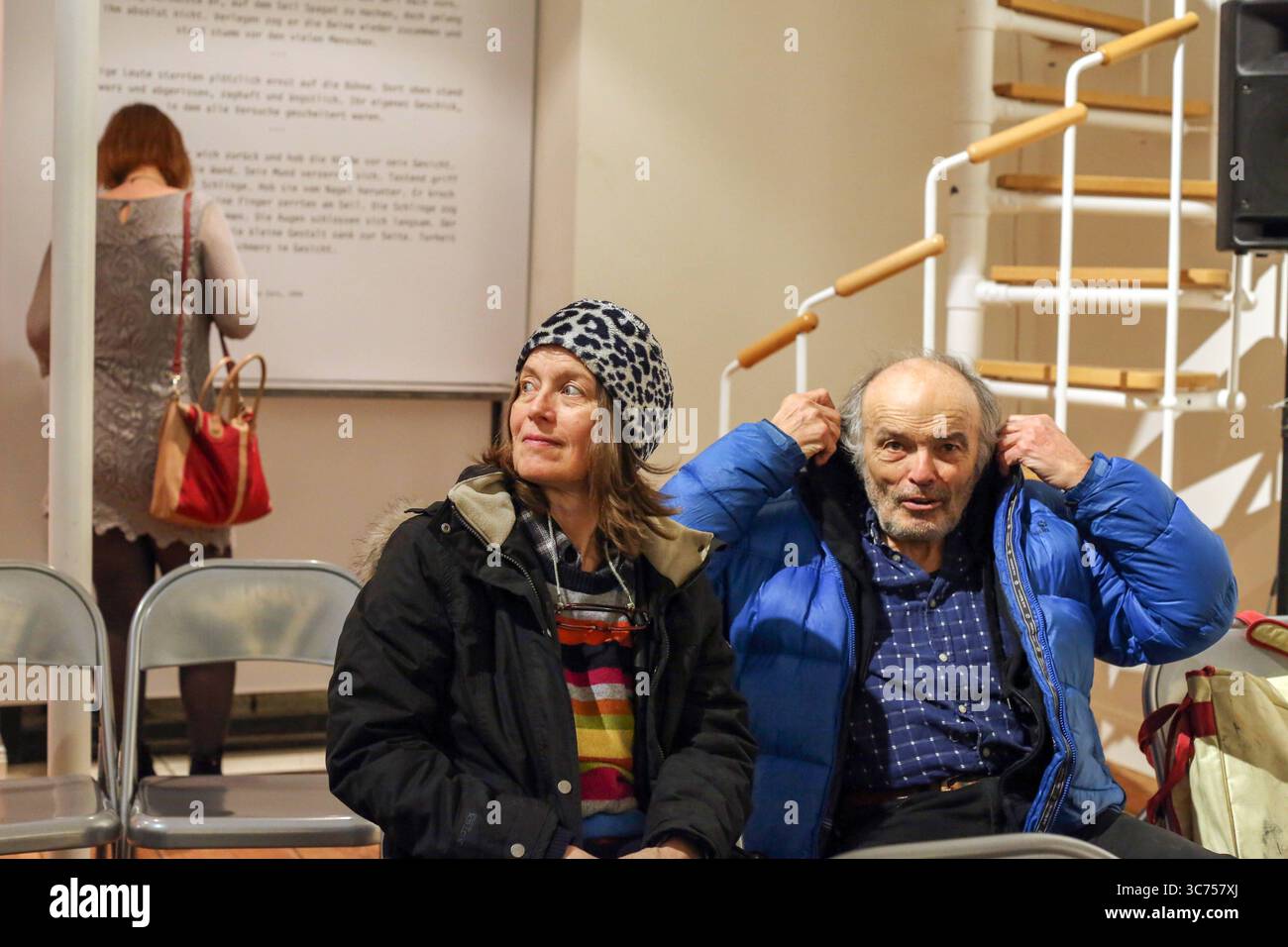 Annette Frick und Wilhelm Hein, Unica Zürn-Ausstellung in der Alexander ...