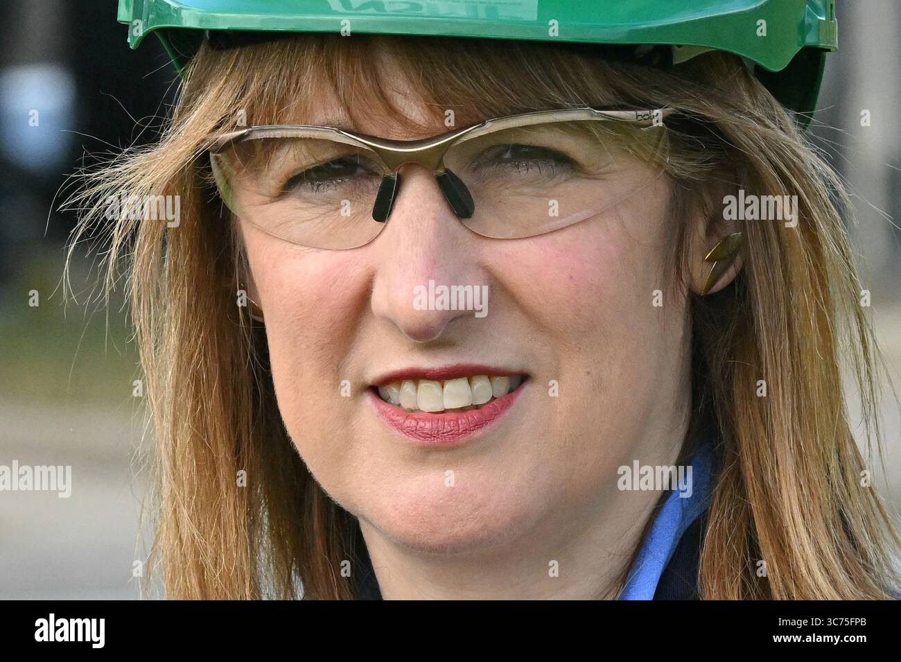 Chancellor of the Exchequer Rachel Reeves during a visit to the St ...