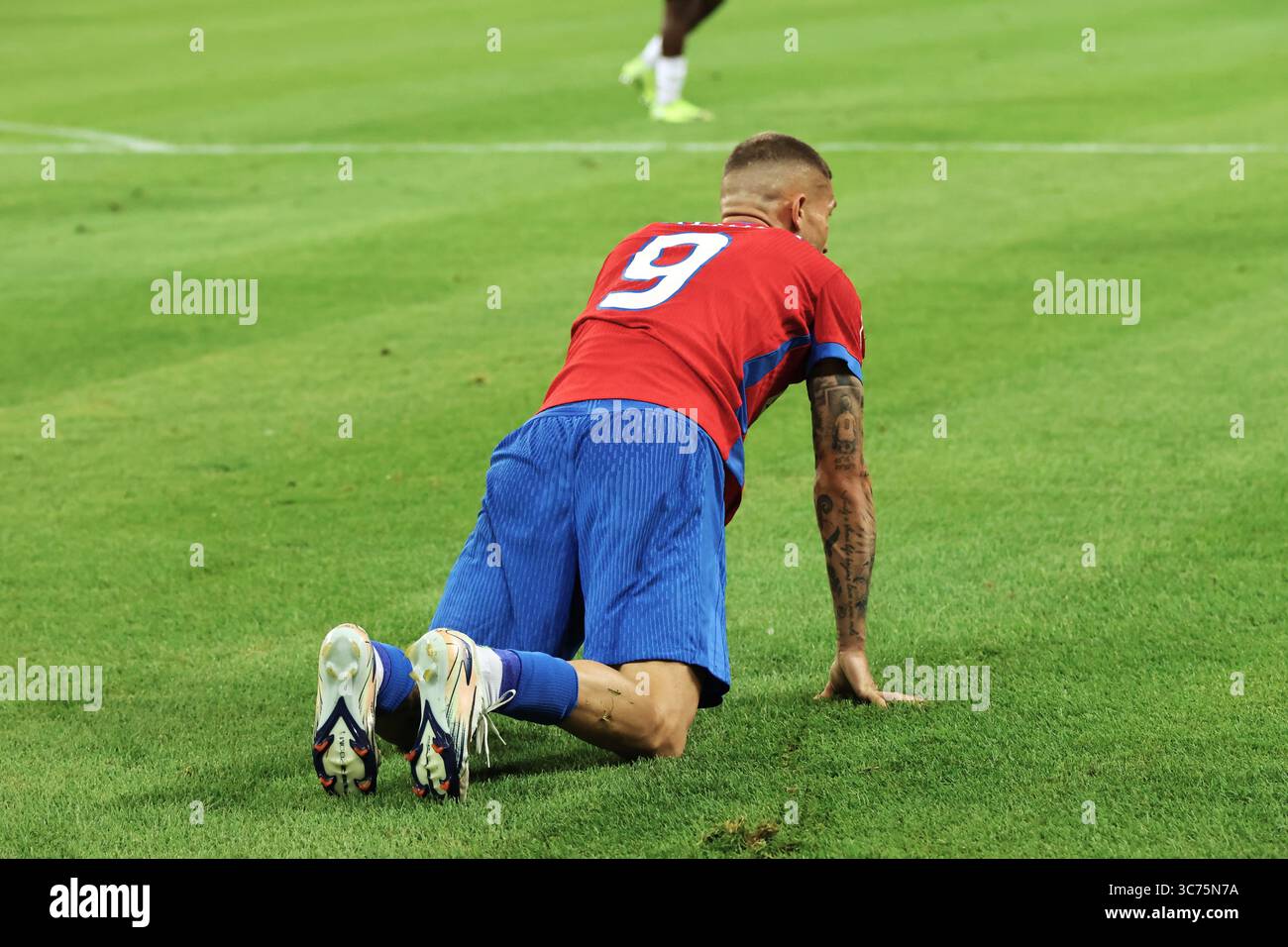 Bucharest, Romania, 30 July 2025, UEFA Champions League soccer match ...