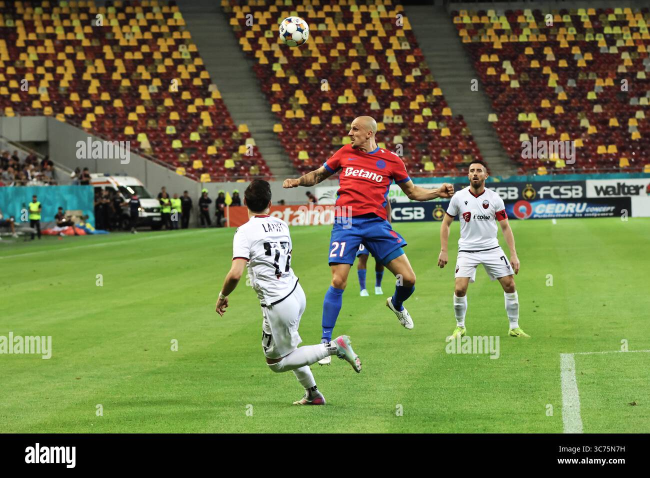 Bucharest, Romania, 30 July 2025, UEFA Champions League soccer match ...