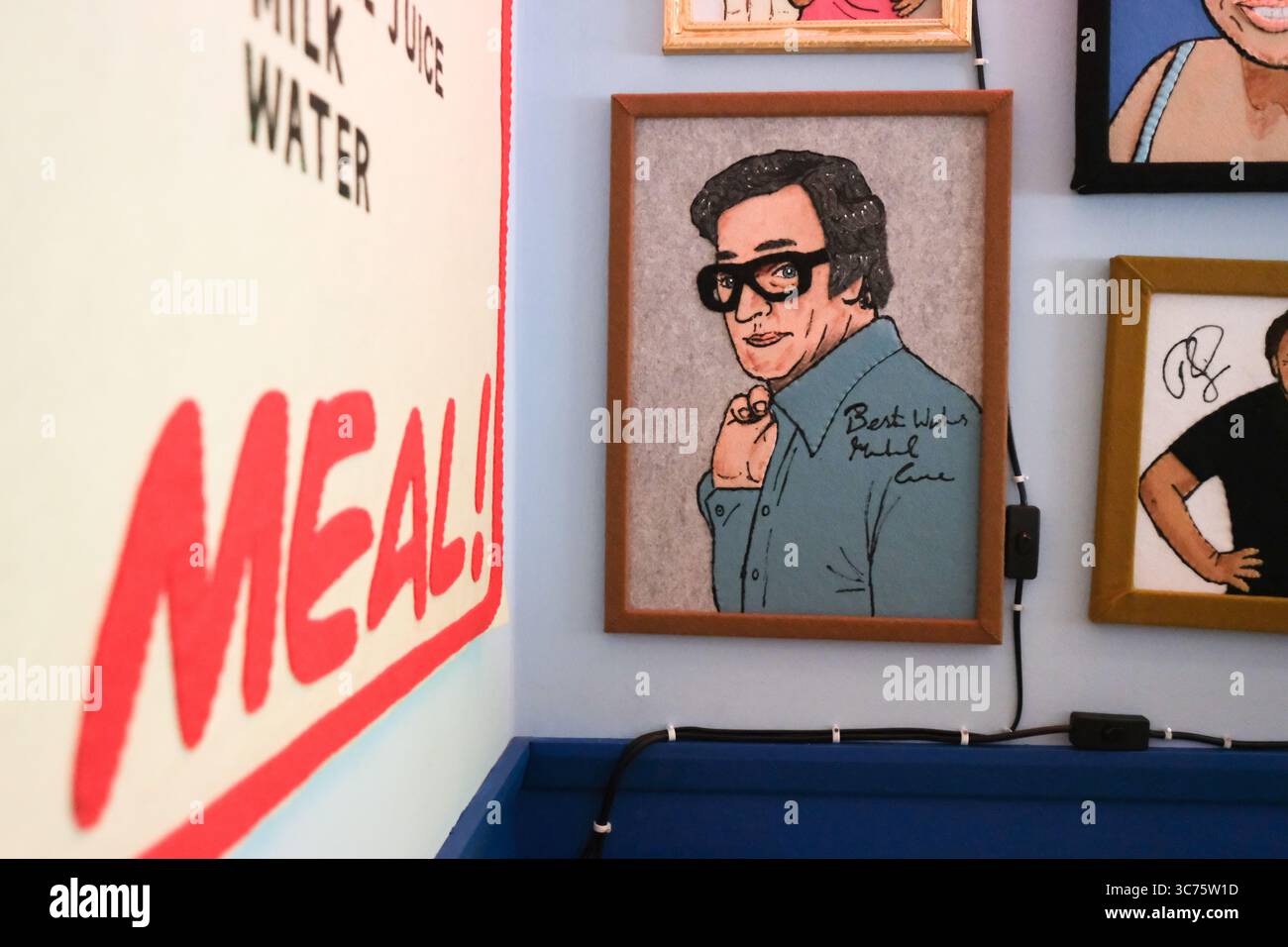 Bourdon Street, Mayfair, London, UK. 1st Aug 2025. Felt artist Lucy ...