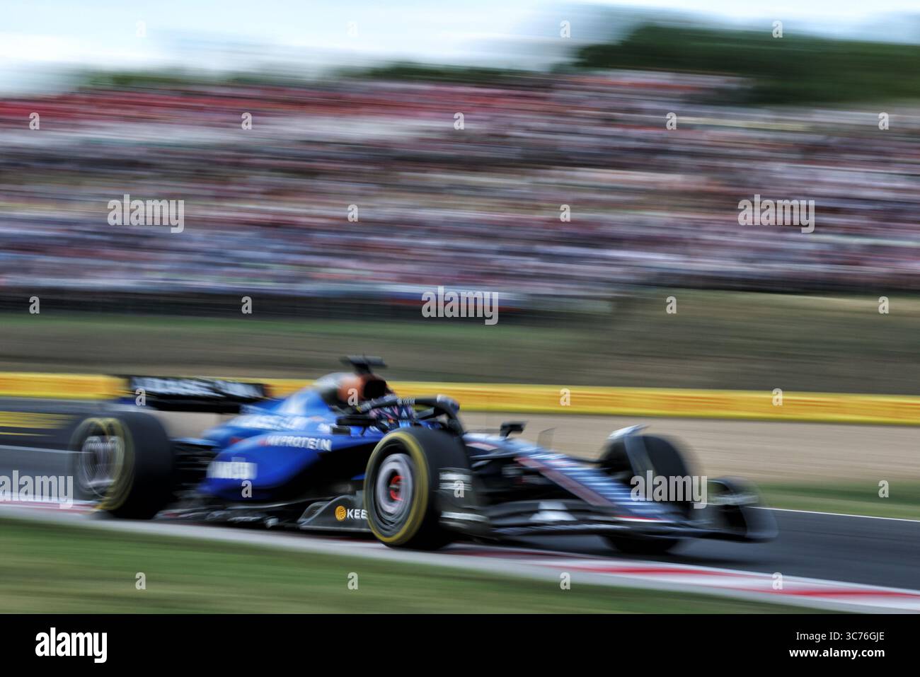 Alexander Albon (THA) Atlassian Williams Racing FW47. 01.08.2025 ...