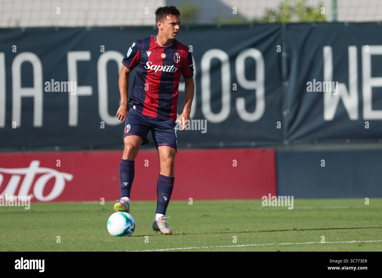 Bologna's Nikola Moro during the friendly match Bologna FC vs Vis ...
