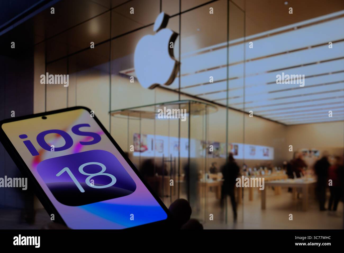 Ios tech logo hi-res stock photography and images - Alamy