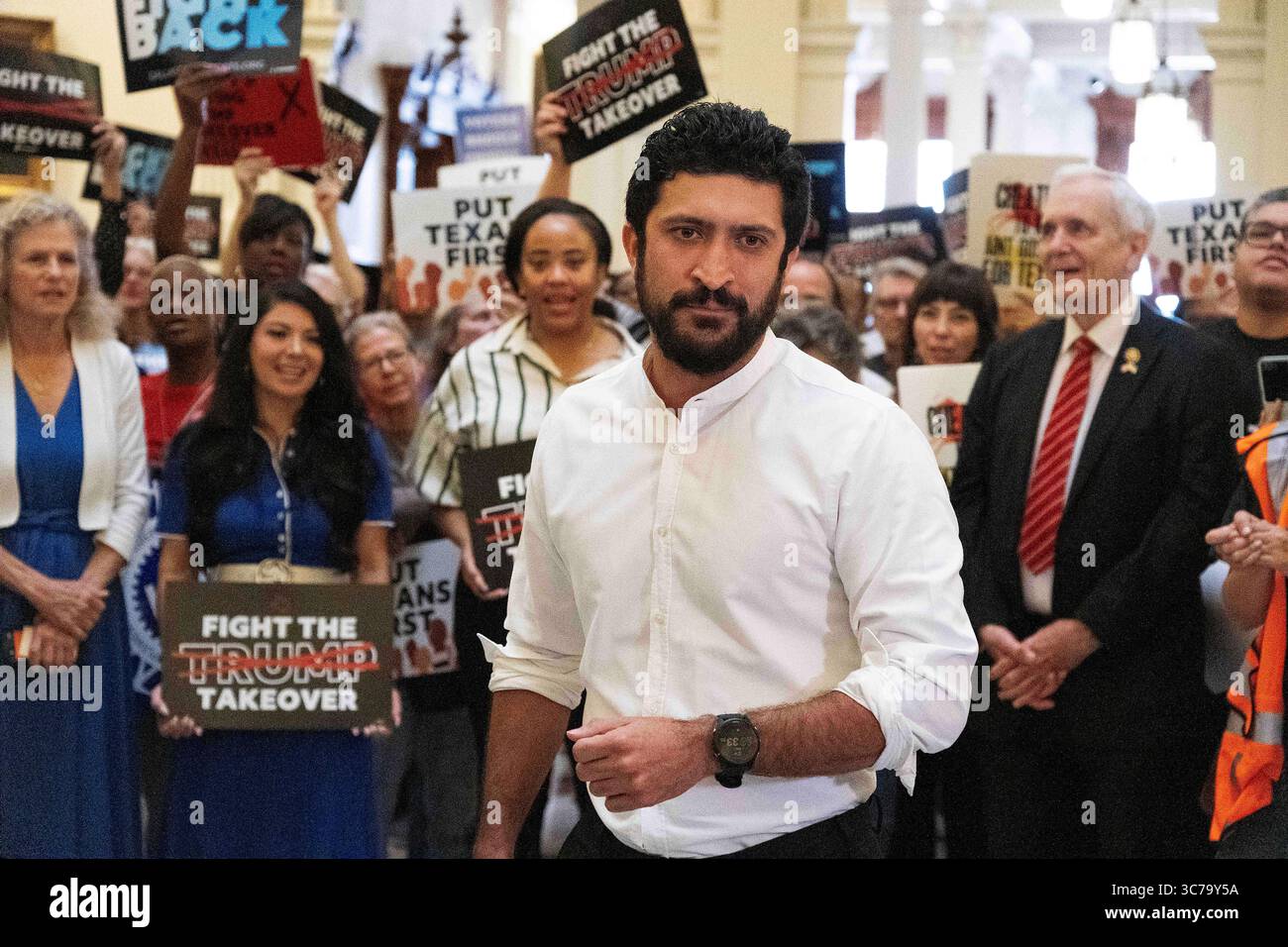 August 1, 2025: Congressman Greg Casar represents TexasÕs 35th ...