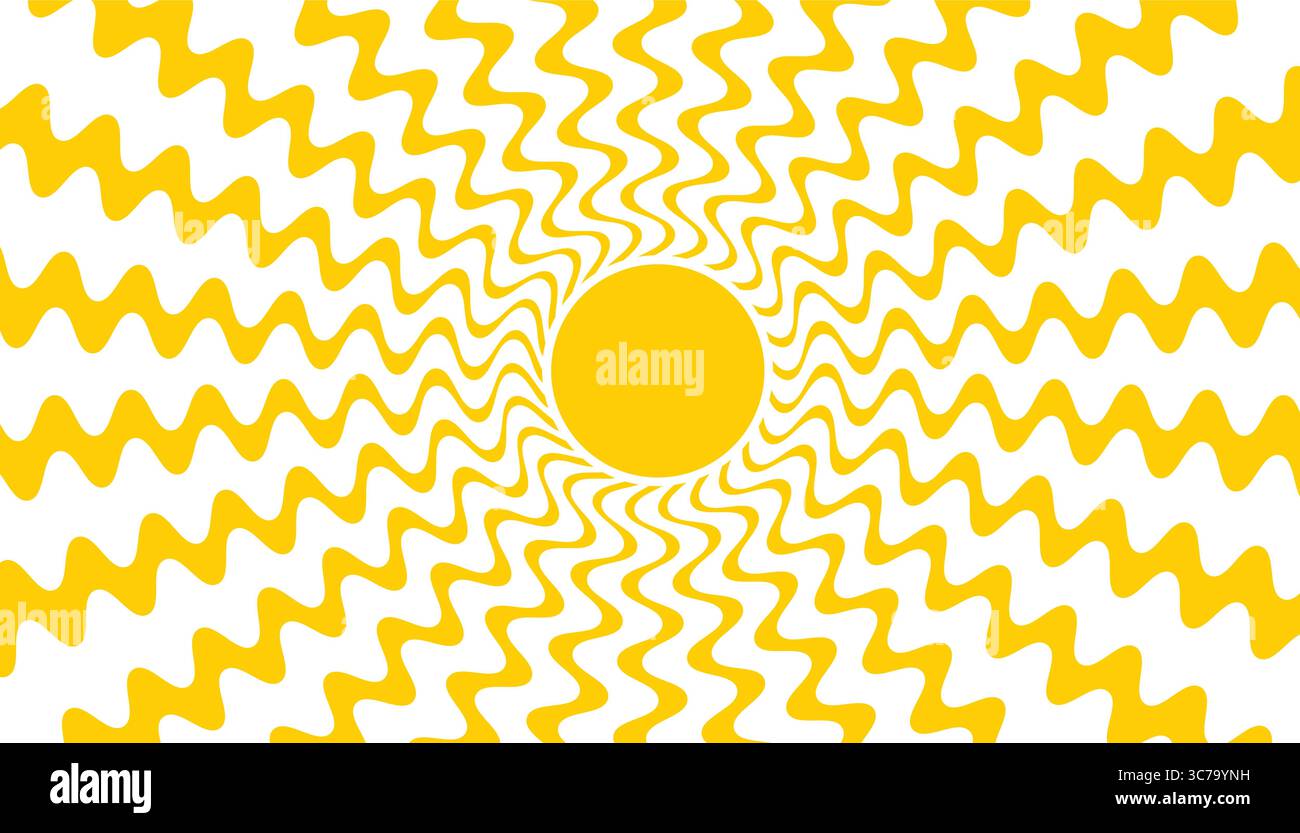 Solar rays decor Stock Vector Images - Alamy