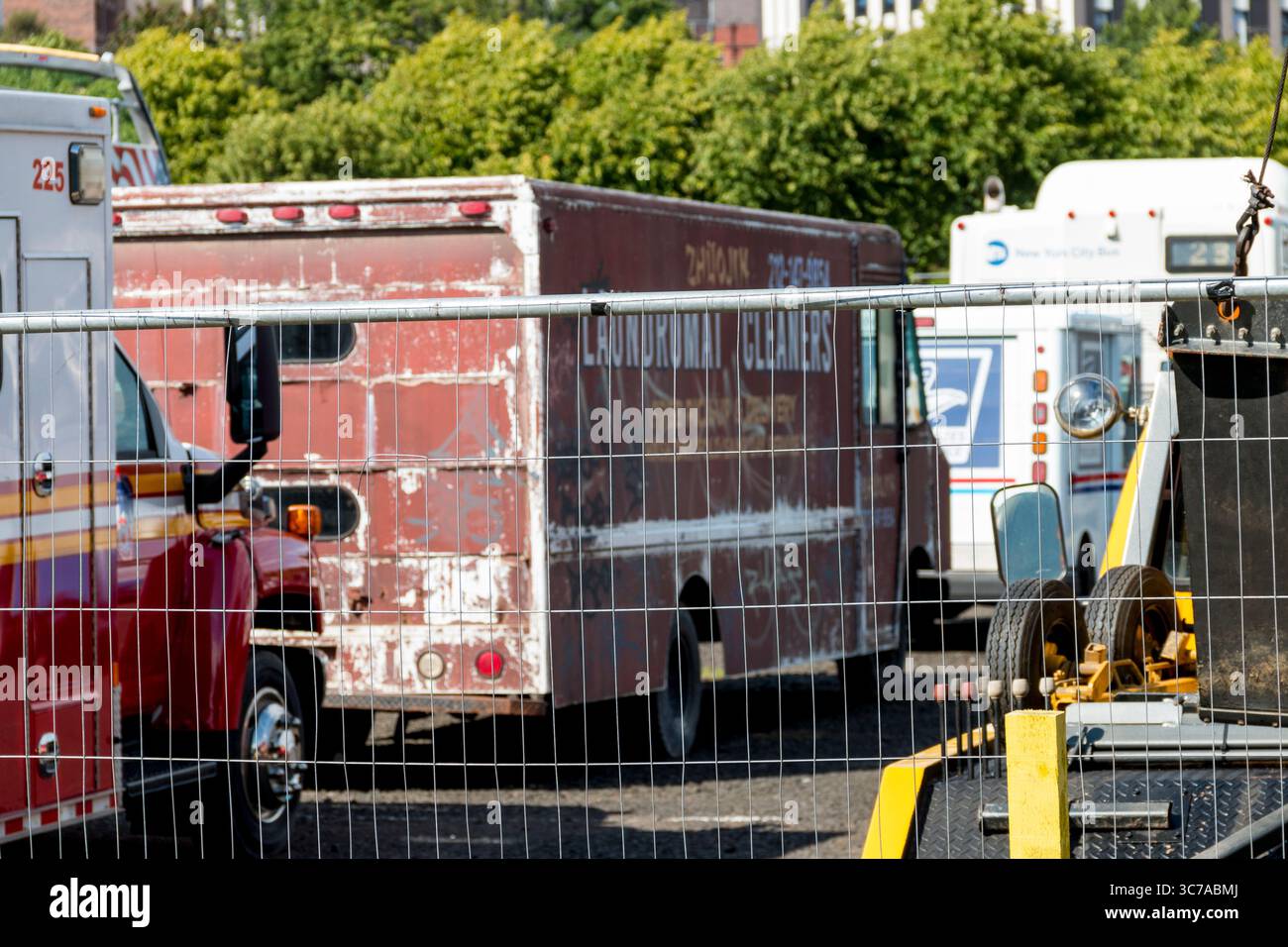 Spiderman Prop Vehicles Stobcross Rd Glasgow July 31st 2025 Stock Photo ...