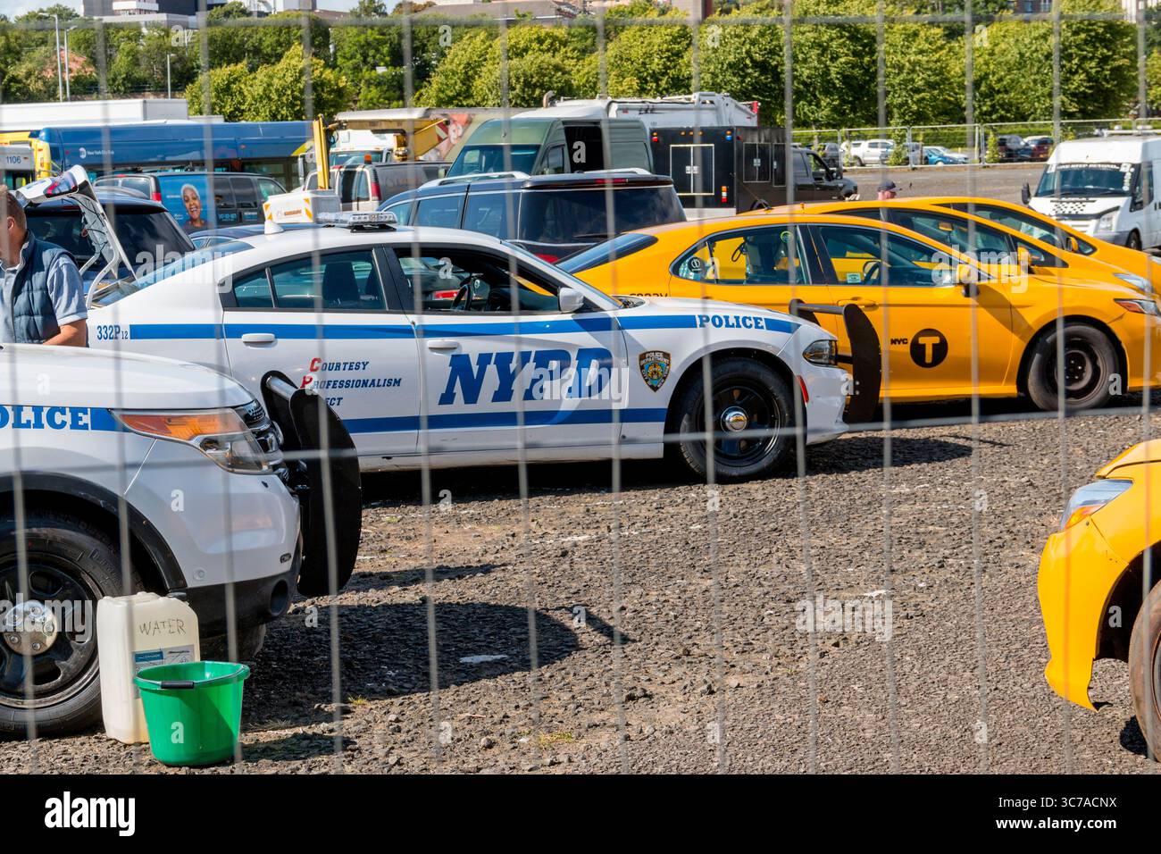 Spiderman Prop Vehicles Stobcross Rd Glasgow July 31st 2025 Stock Photo ...