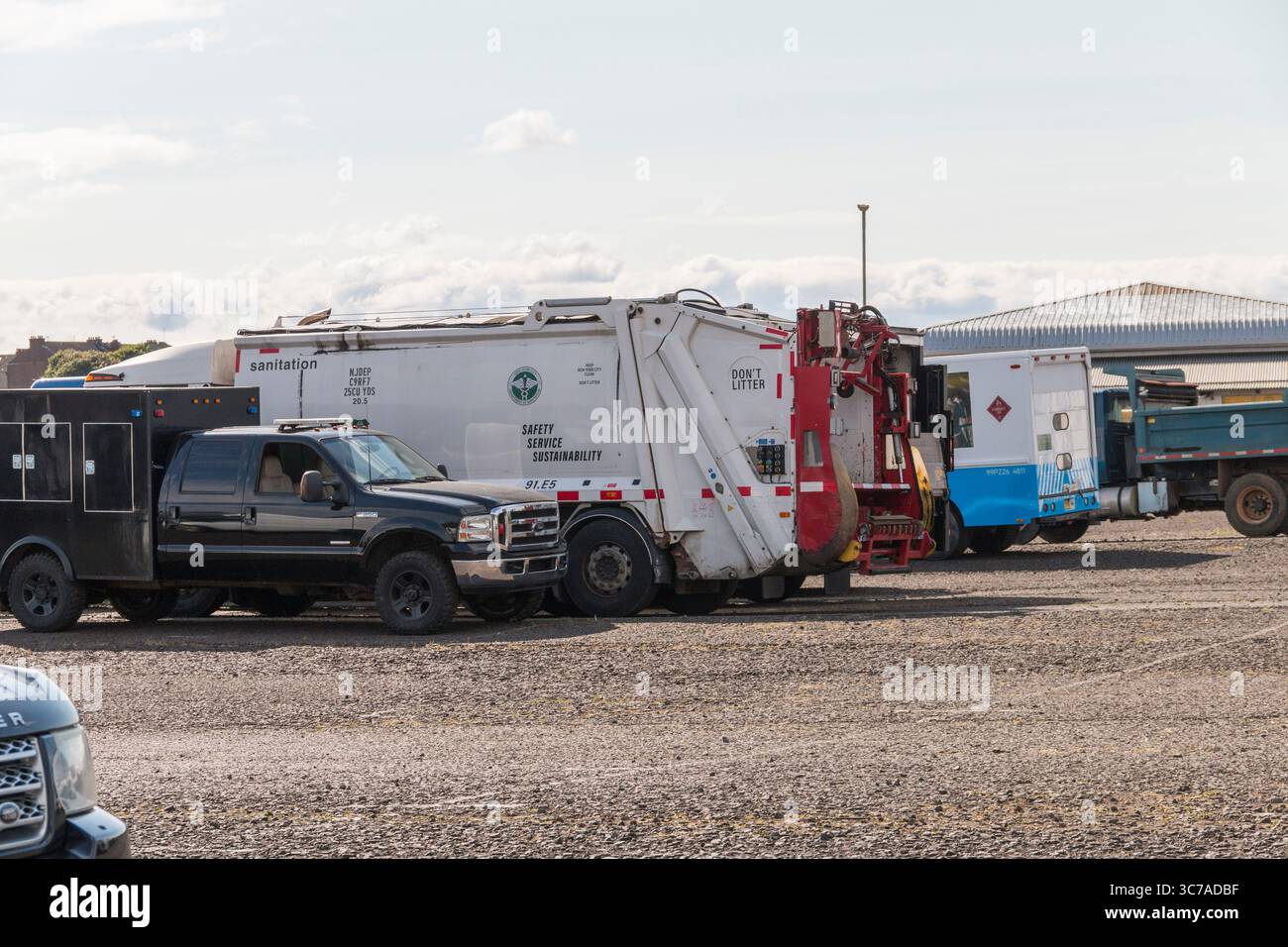 Spiderman Prop Vehicles Stobcross Rd Glasgow July 31st 2025 Stock Photo ...